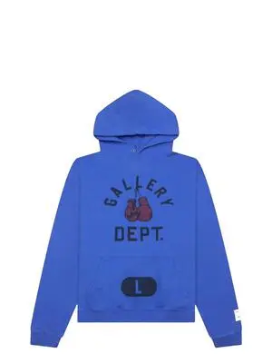 GALLERY DEPT. Boxing Merch Hoodie Royal Blue