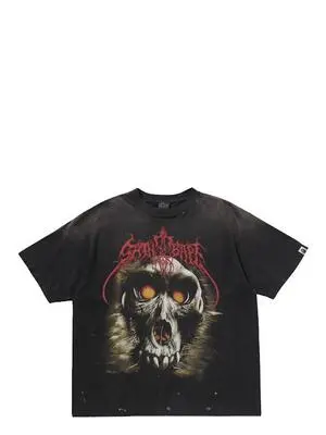 A BATHING APE X Saint Mxxxxxx Saint Tee Shirt - Black