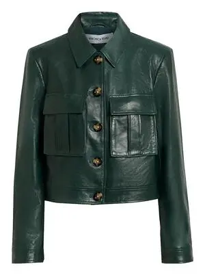 VERONICA BEARD Monte Leather Jacket