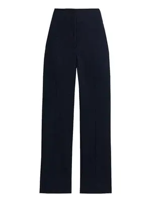 Veronica Beard Chiara Crepe Slim-leg Pants - Midnight Blue