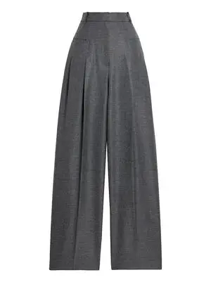 3.1 Phillip Lim Wool-blend Gabardine Wide-leg Pants - Anthracite