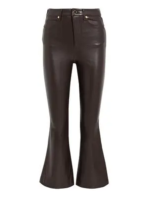 Veronica Beard Carson Flared Pants - Chocolate