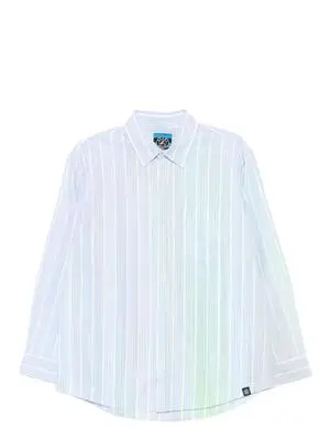 SPORT B. BY AGNÈS B. Stripe-printed Shirt - Blue