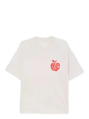 MELT Graphic-print T-shirt - Neutrals