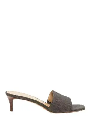 Michael Kors 50mm Elyse Sandals - Brown