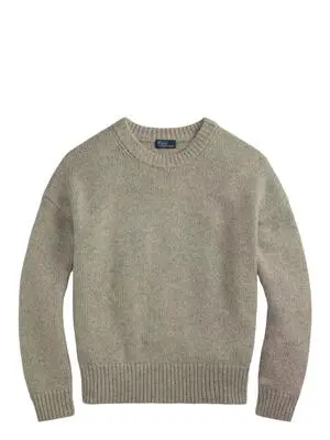 Ralph Lauren Cashmere Crew-neck Sweater - Grey