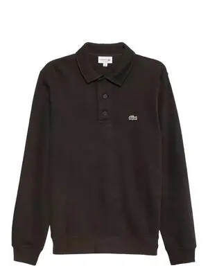 Lacoste Logo-embroidered Polo Shirt Brown