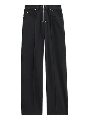 Isabel Marant Stely Wide-Leg Jeans Black