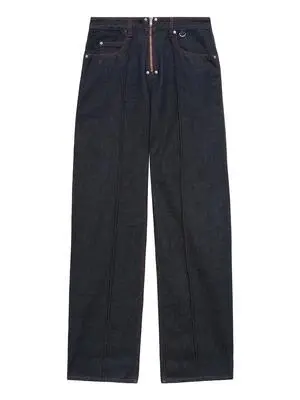 Isabel Marant Stely Wide-Leg Jeans Dark Midnight