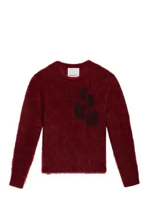 Isabel Marant Mirello Relaxed Fit Sweater - Deep Red