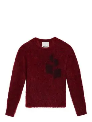 Isabel Marant Mirello Relaxed Fit Sweater - Deep Red