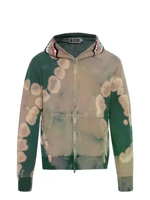 A BATHING APE® Tie-dye Hoodie - Green