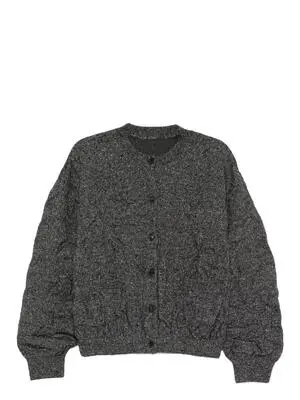 JNBY Crew-neck Cardigan - Grey
