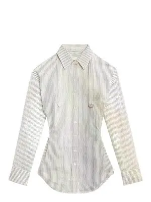 ISABEL MARANT Aurora Pinstriped Shirt