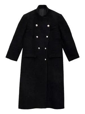 Isabel Marant Giusa Double-breasted Coat - Black