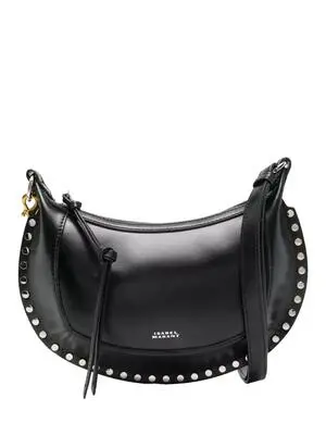 Isabel Marant Oskan Moon Shoulder Bag - Black