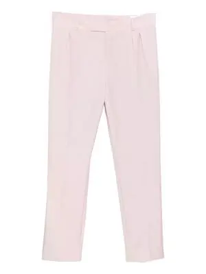 Alexander McQueen Pleated-detail Trousers - Pink