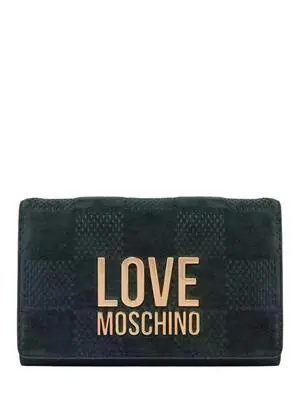 Moschino Quilted Chain Bag - Green
