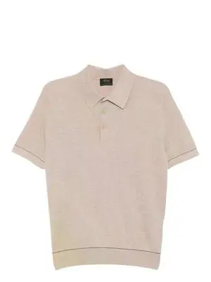 Brioni Sea Island Polo Shirt - Neutrals