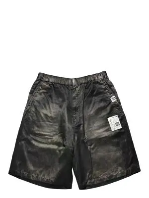 Mihara Yasuhiro Satin Shorts - Black