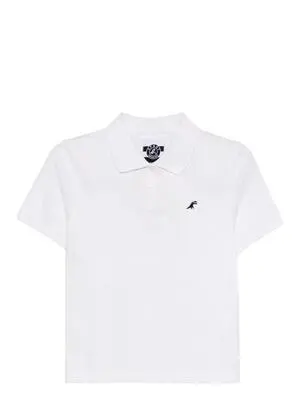 SPORT B. BY AGNÈS B. Dino Embroidered Polo - White