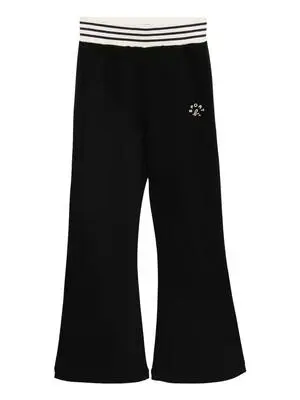 SPORT B. BY AGNÈS B. Logo-embroidered Trousers - Black