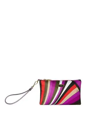 Emilio Pucci Printed Wristlet - Purple