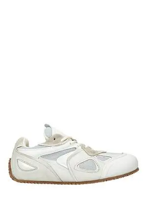 Axel Arigato Slow Runner Leather And Suede Trainers - White