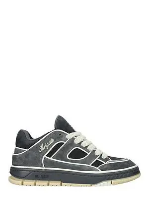 Axel Arigato Area Suede And Mesh Trainers - Blk/beige