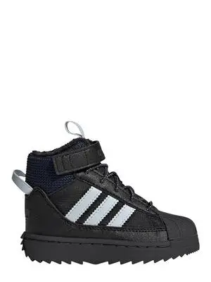Adidas Superstar Winter Trek High Top Sneakers - Core Black/halo Blue/carbon