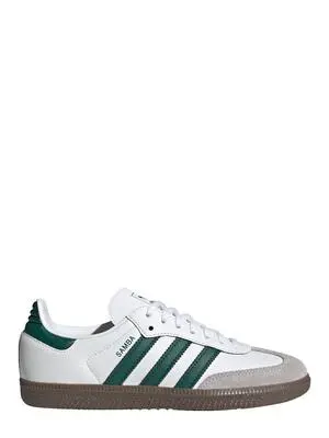 Adidas Samba Og Sneakers - Cloud White/collegiate Green/gum