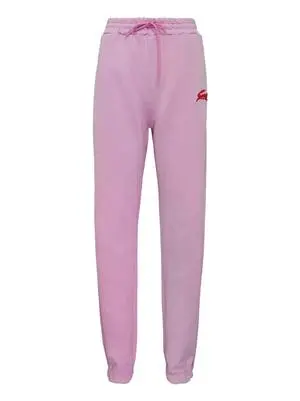 MSGM Rabbit-embroidered Track Pants - Pink
