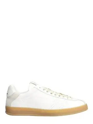 STKN Leather Low-top Sneakers - White
