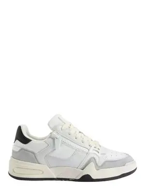 GIUSEPPE ZANOTTI Ghost Zip-up Sneakers - White