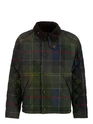 Barbour Tartan-print Quilted Jacket - Green