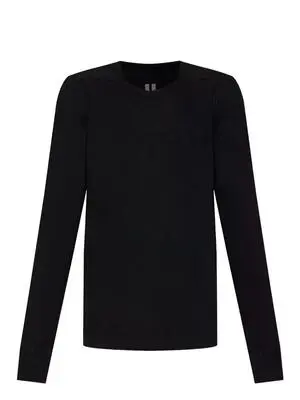 Rick Owens Crew-neck Long-sleeve T-shirt - Black