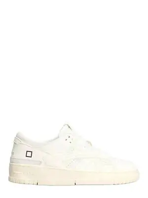 D.a.t.e. Leather Sneakers - White
