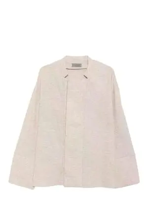 Yohji Yamamoto Wool Jacket - Neutrals