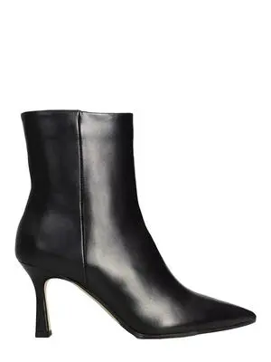 THE SELLER Pointed-toe Leather Boots - Black