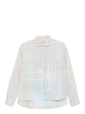 Aspesi Checked Button-down Shirt - Neutrals