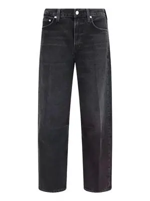 Citizens Of Humanity Recycled-cotton Straight Leg Jeans - Black