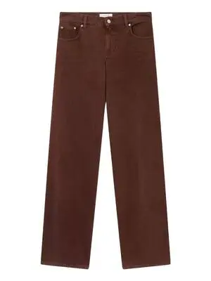 STELLA MCCARTNEY Logo-Patch Five-Pocket Jeans
