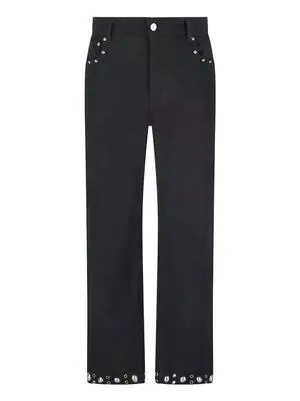 Valentino Garavani Pocket Detail Trousers - Blue