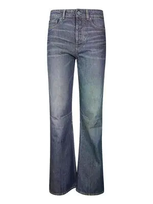Our Legacy Moto Cut Jeans - Blue