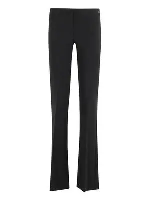 Elisabetta Franchi Flared-hem Leggings - Black