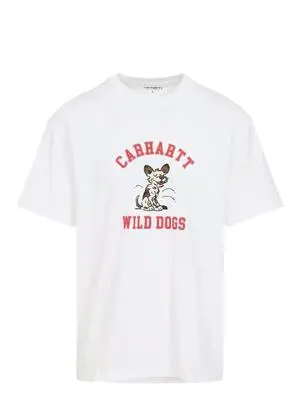 Carhartt Work In Progress Wild Dog Printed T-shirt - White