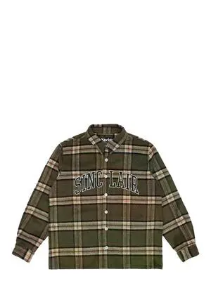 SINCLAIR Tackle Twill Ls Flannel Shirt - Green