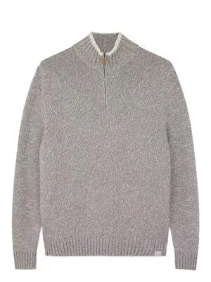 Paul & Shark Half-Zip Sweater Neutrals