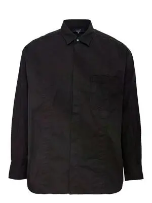 Comme Des Garçons Garment-washed Shirt - Black