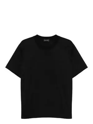Tagliatore Round-neck Short-sleeve T-shirt - Black